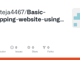 Github Raviteja4467 Basic Shopping Website Using Html Css Javascript