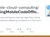 Github Mobile Cloud Computing Scalingmobilecodeoffloading
