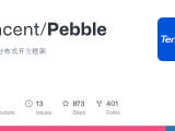 Github Tencent Pebble Pebble分布式开发框架