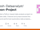 Github Rakesh Dataanalyst Python Project Conducted A Python Based