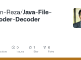 Github Naim Reza Java File Encoder Decoder