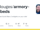 Github Itsdouges Armory Embeds ёяыб Embed Guild Wars 2 Widgets On Your