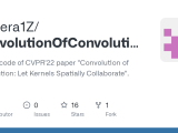 Github Genera1z Convolutionofconvolution Source Code Of Cvpr 22