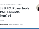 Rfc Powertools For Aws Lambda Python V3 Issue 4189 Aws
