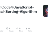 Github Aliencode4 Javascript Visual Sorting Algorithm