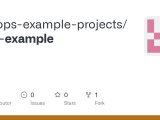 Github Devops Example Projects Java Example