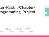 Github Doctor Rabbit Chapter 3 Programming Project