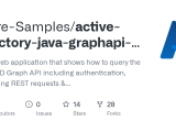 Github Azure Samples Active Directory Java Graphapi Web A Java Web