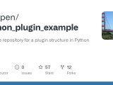 Github Gdiepen Python Plugin Example Example Repository For A Plugin