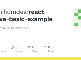 Github Cogniliumdev React Native Basic Example React Native Basic