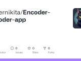 Github Codernikita Encoder Decoder App