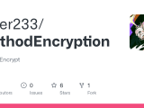 Github Baier233 Methodencryption Methodencrypt
