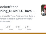 Github Skyrocketstan Learning Duke U Java Programming