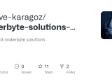 Github Merve Karagoz Coderbyte Solutions Javascript Javascript