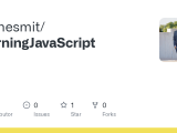 Github Onlinesmit Learningjavascript