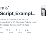 Github Rparak Urscript Examples Simple Programs To Demonstrate