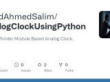 Github Saadahmedsalim Analogclockusingpython Python Tkinter Module