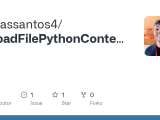 Github Luccassantos4 Uploadfilepythoncontentoracle