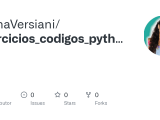 Github Brunaversiani Exercicios Codigos Python