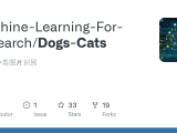 Github Machine Learning For Research Dogs Cats 猫狗二分类图片识别