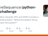 Github Saltiresequence Python Api Challenge Using Python Requests