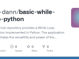 Github Han Dann Basic While Loop Python This Github Repository