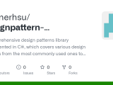 Github Wagnerhsu Designpattern Csharp Designpatternslibrary A