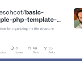 Github Stevesohcot Basic Sample Php Template Example Explanation For