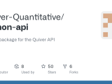 Github Quiver Quantitative Python Api Python Package For The Quiver Api