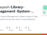 Github Ironhead1002 Library Management System Using Advance Java