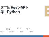 Github Cua10778 Rest Api Mysql Python