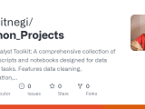 Github Iankitnegi Python Projects Data Analyst Toolkit A