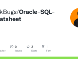 Oracle Sql Cheatsheet Readme Md At Main Hackbugs Oracle Sql