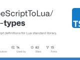 Github Typescripttolua Lua Types Typescript Definitions For Lua