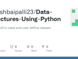 Github Ashishbaipalli23 Data Structures Using Python Using Built In