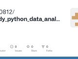 Github Lmh0812 Study Python Data Analysis