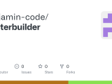 Github Benjamin Code Masterbuilder