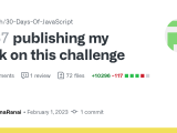 Publishing My Work On This Challenge By Falianaranai Pull Request