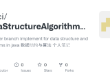 Github Xibici Datastructurealgorithm Java In Master Branch Implement