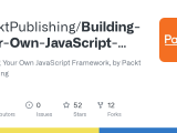 Github Packtpublishing Building Your Own Javascript Framework