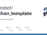 Github Fullrobot Python Template Python Starter Template
