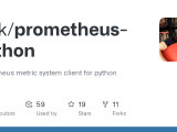 Github Slok Prometheus Python Prometheus Metric System Client For Python