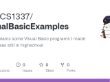 Github Alexcs1337 Visualbasicexamples This Contains Some Visual