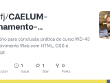 Github Leanfj Caelum Treinamento Desenvolvimento Web Com Html Css E
