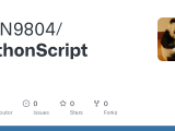 Github Nan9804 Pythonscript