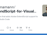 Github Hennamann Extendscript For Visual Studio Code Extension That