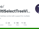 Github Ygoe Multiselecttreeview A Wpf Treeview Control With Support