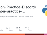 Github Python Practice Discord Python Practice Discord Github Io The