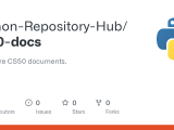 Github Python Repository Hub Cs50 Docs These Are Cs50 Documents