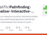 Github Hiteshth Pathfinding Visualizer Interactive Algorithm